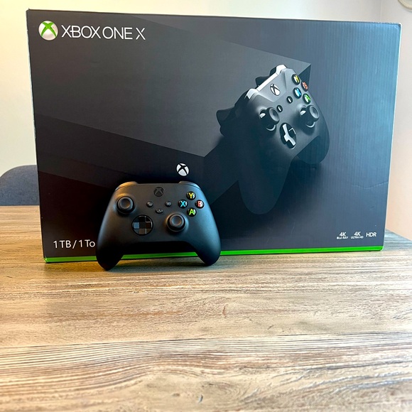 Xbox | Video Games & Consoles | One X Tb Console Black W Extra ...